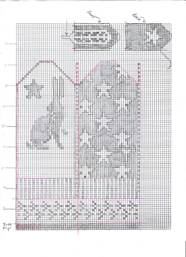 Ravelry: Bunny Mittens graph pattern by Tamsen Thistlehawk-Ranck
