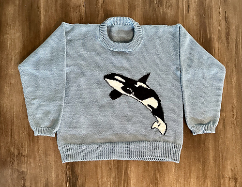 Ravelry: Orca Intarsia Chart pattern by Jenny Hunt