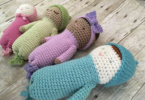 Ravelry: Baby Doll Set pattern by Amy Gaines