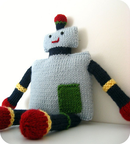 Ravelry: Robot Knit Amigurumi pattern by Amy Gaines