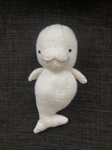 Ravelry: Beluga Whale pattern by Amy Gaines