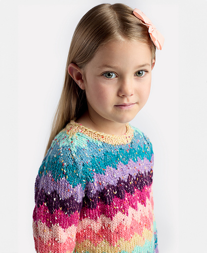 Ravelry: Confetti Sweater - Child pattern by Amy Gunderson
