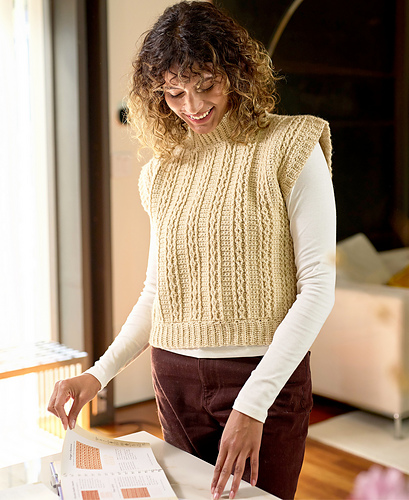 Ravelry: Hook and Heirloom Vest pattern by Amy Gunderson