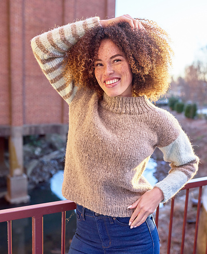 Ravelry: Flip Sleeve Sweater pattern by Amy Gunderson