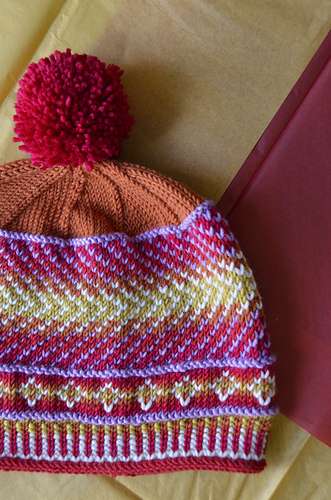 Ravelry: Color Shift Hat and Mitts pattern by Amy Gunderson