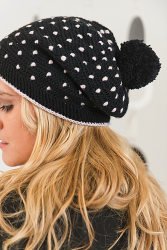 Ravelry: Darling & Dotted Hat pattern by Amy Gunderson