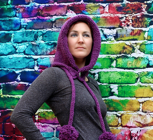 Ravelry: Winter Sparkle Hood pattern by Amy LaRoux