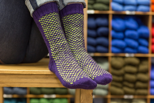 Ravelry: Checkers Socks pattern by Mone Dräger