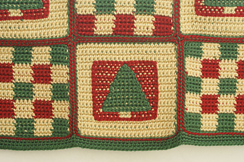 Ravelry: Christmas Tree Afghan pattern by Amy Solovay