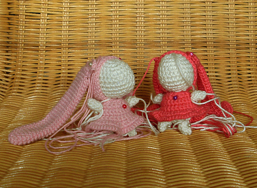 Ravelry: Anata and Atashi - Chobits pattern by Amélie Pradelles