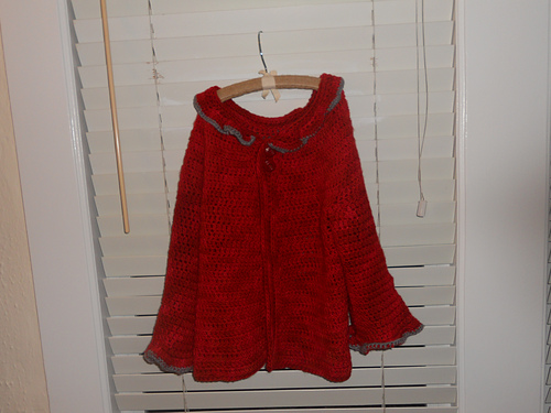 Ravelry: Easy Squeezy Ruffle cardigan pattern by Amy Sumrall