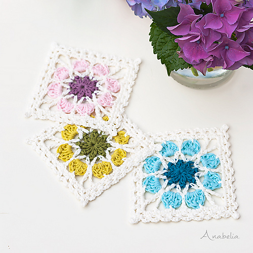Ravelry: Flowers tablecloth pattern by Anabelia Handmade