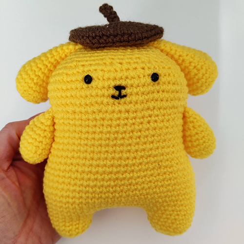 Ravelry: Yellow Dog Softie pattern by Andrea Leek