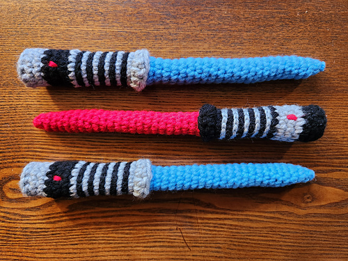 Ravelry: Star Wars Inspired Lightsaber pattern by Andy Collins