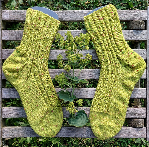 Ravelry: Let there be Sock pattern by Kathleen Lyane