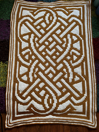 Ravelry: Celtic Weave pattern by Angela Bolster