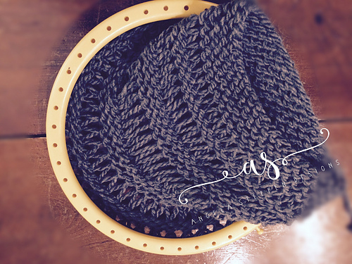 Ravelry: One, Two, Three Drop Cowl pattern by Angela Steffen