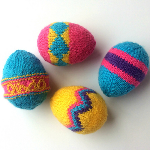 Ravelry: Patterned Easter Egg Decorations pattern by Anna Funnell
