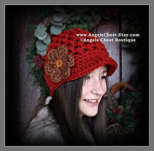 Ravelry: Brimmed Newsboy Hat - Boutique Design - No. 49 pattern by Mary ...