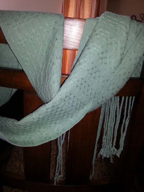 Ravelry: Angie19's 4 Shaft Huck Scarf