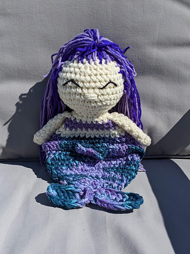 Ravelry: Miss-Shell lovey mermaid pattern by Angie Johnston