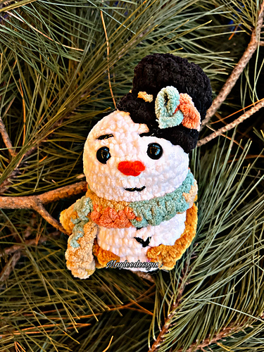 Ravelry: Winter the snowman pattern by Angie Johnston