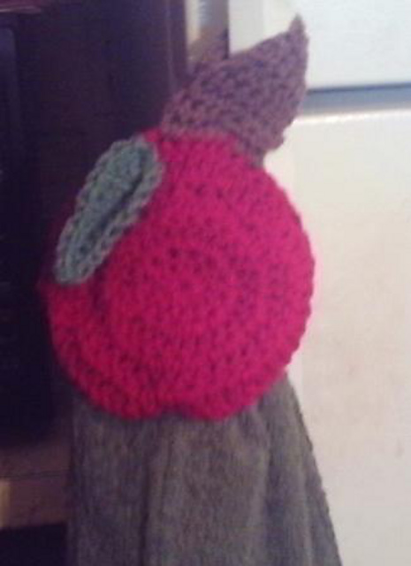 Ravelry: Apple Towel Topper pattern by Angela Bailes