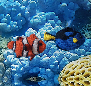 Ravelry: Nemo & Dory seascape pattern by Viv's Knits