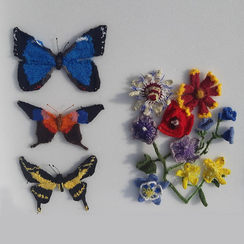 Ravelry: Amazonian butterflies pattern by Viv's Knits