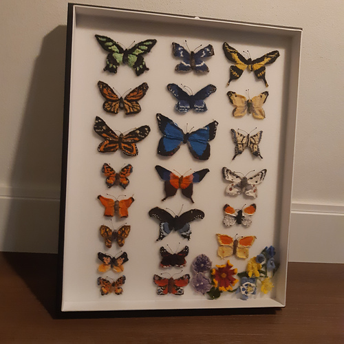 Ravelry: Amazonian butterflies pattern by Viv's Knits