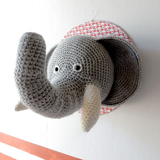 Ravelry: Anisbee's trophée éléphant