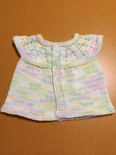 Ravelry: all-in-one baby top pattern by marianna mel