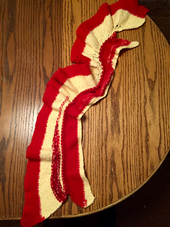 Ravelry: Anmari's Bacon Scarf