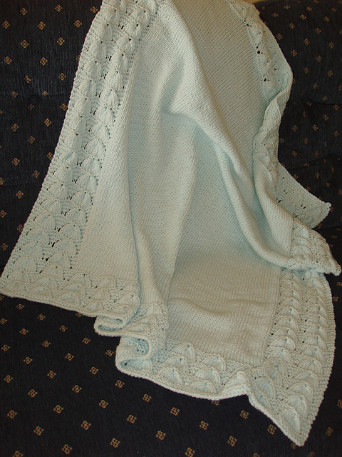 Ravelry: Blue Bell Baby Blanket pattern by Ann V. Gallentine