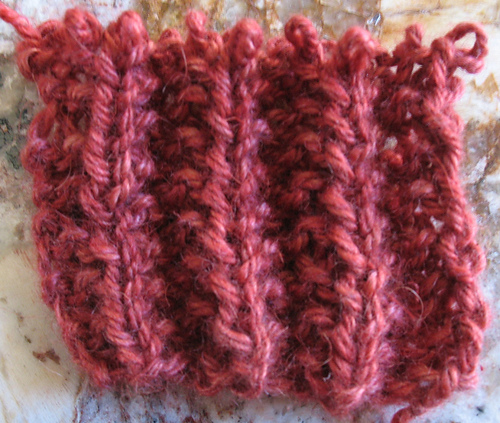 Ravelry: Mistake-Stitch Ribbing pattern by Barbara G. Walker