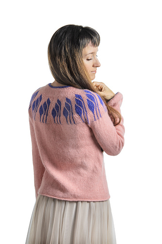 Ravelry: Flower Buds Sweater pattern by Lyudmila Aksenik Old