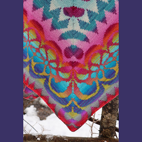 Ravelry: Flower Power DK Blanket pattern by Lucy Neatby