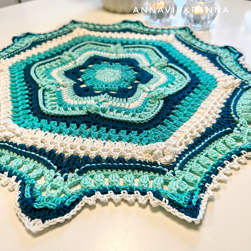 Ravelry: Ocean Star mandala pattern by Anna Nilsson