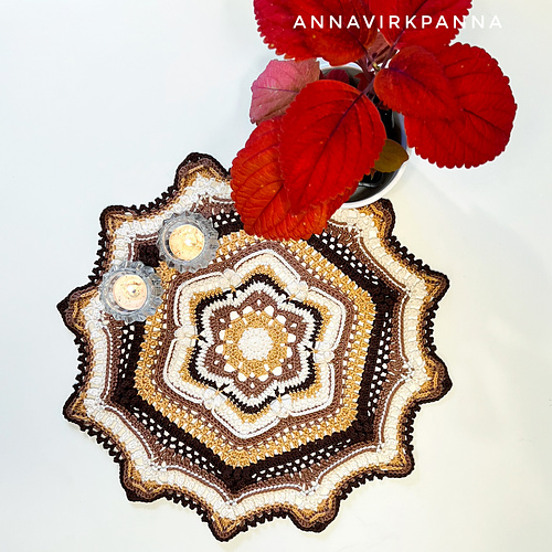 Ravelry: Ocean Star mandala pattern by Anna Nilsson