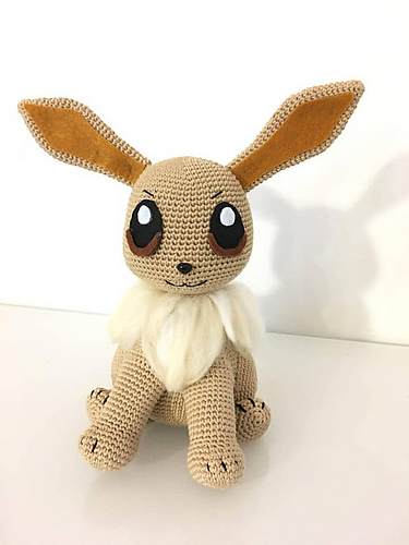 Ravelry: Eevee - Pokemon pattern by Anna Carax