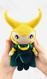 Ravelry: Loki - nordic mythology pattern by Anna Carax