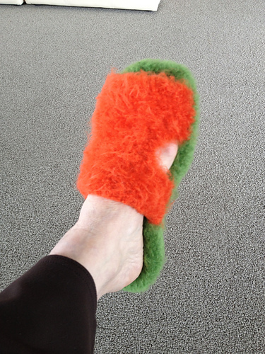 Ravelry: Airy Scuffs pattern by Kris Basta - Kriskrafter, LLC