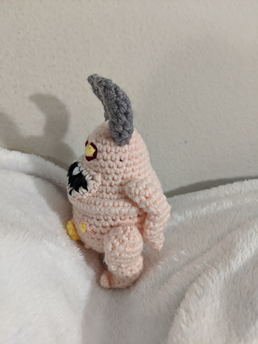 My second Warhammer amigurumi! The sassy nurgling seemed appropriate ...