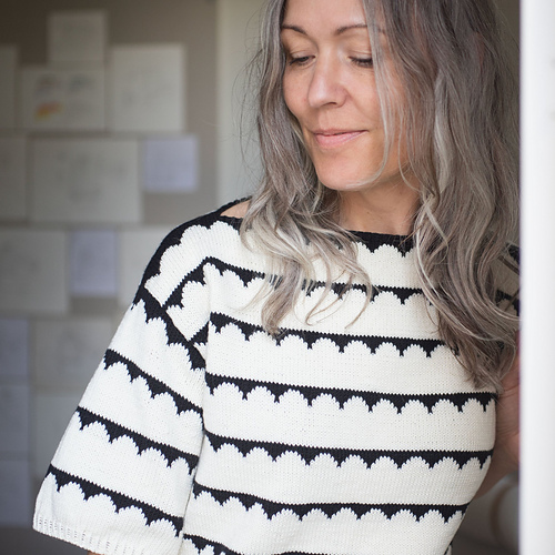Ravelry: Robinia Tee pattern by Anne Ventzel