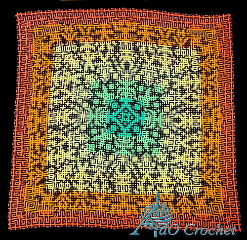 Ravelry: Doodle-Dolls pop art square pattern by Anneke den Outer