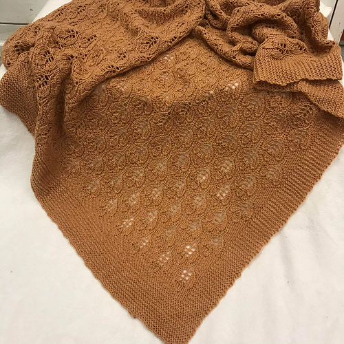 Ravelry: Snøklokker babyteppe - Snowdrop baby blanket pattern by Anne ...