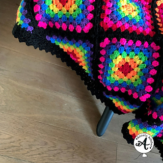 Ravelry: Diagonal Granny Square Blanket pattern by Annets Alfabet