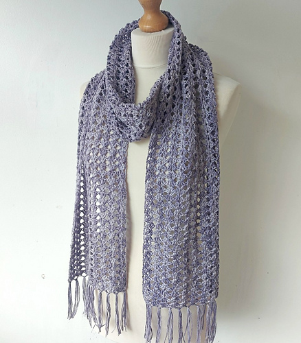 Ravelry: Lilac Shells pattern by Carmen Heffernan