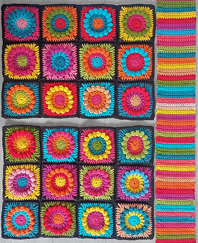 Ravelry: Granny Sunshine Bag pattern by Carmen Heffernan