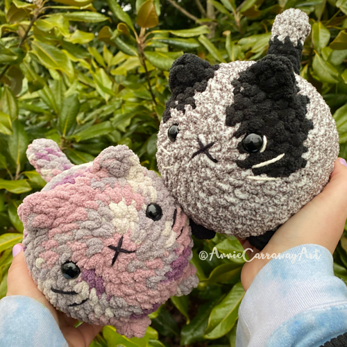 Ravelry: Cute Cat Plushies pattern by Handmade by Annie